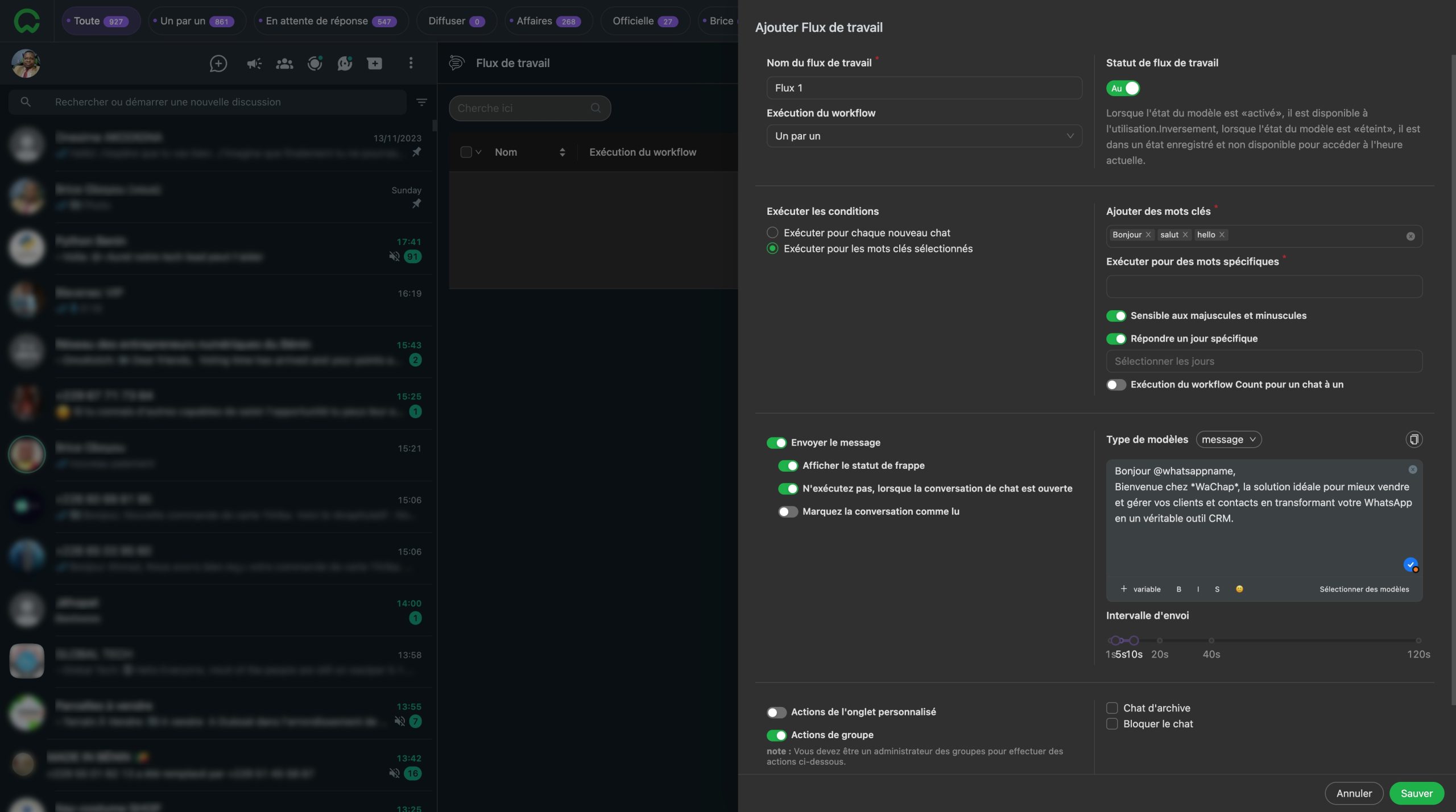 WhatsApp CRM - WaChap